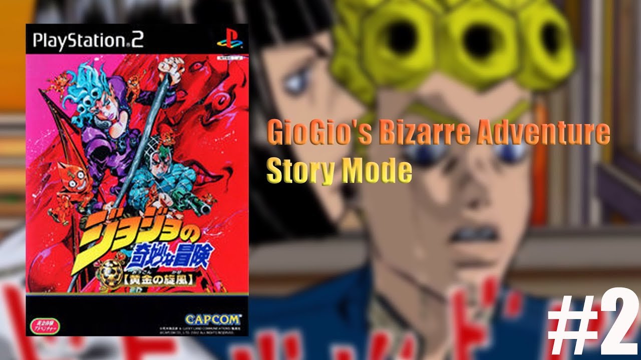 GioGio's Bizarre Adventure (PS2, original hardware) - Story Mode pt2 ...