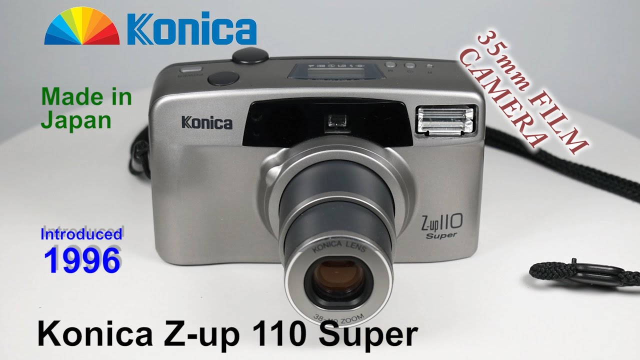 1996 Konica Z-up 110 Super - 35mm Film Camera - YouTube