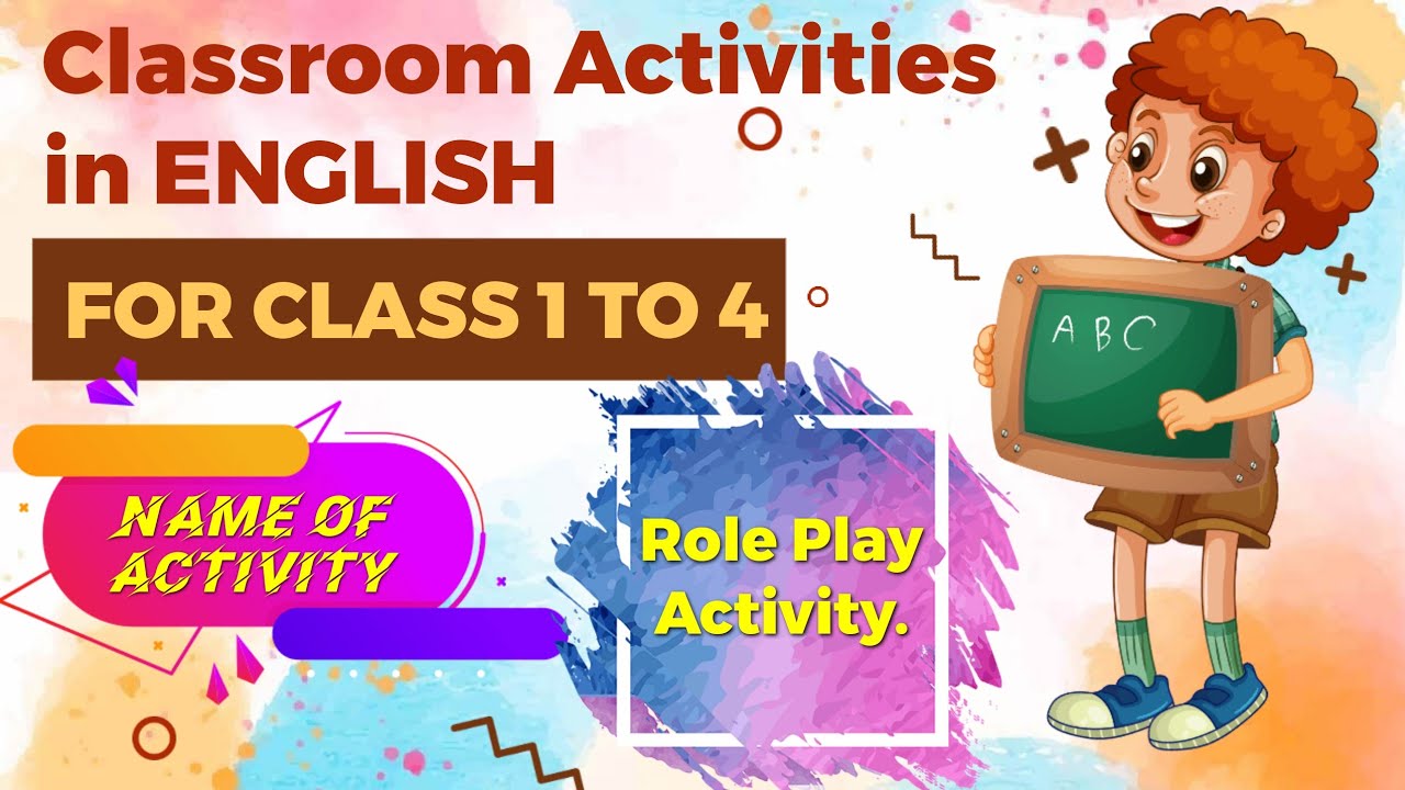 English Activity- Role play Activity in the classroom - YouTube