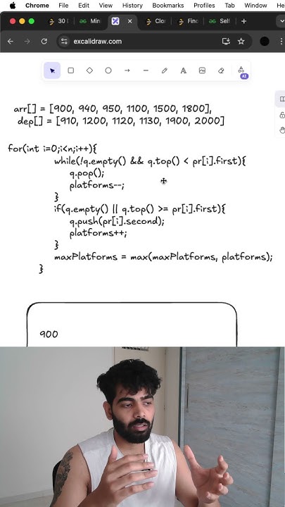 Minimum Platforms | 30 Days Interview Preparation Plan #coding #programming - YouTube