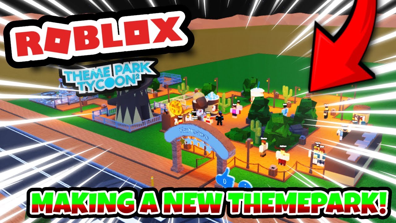 Building My Own Theme Park! | Roblox Themepark Tycoon 2 | - YouTube