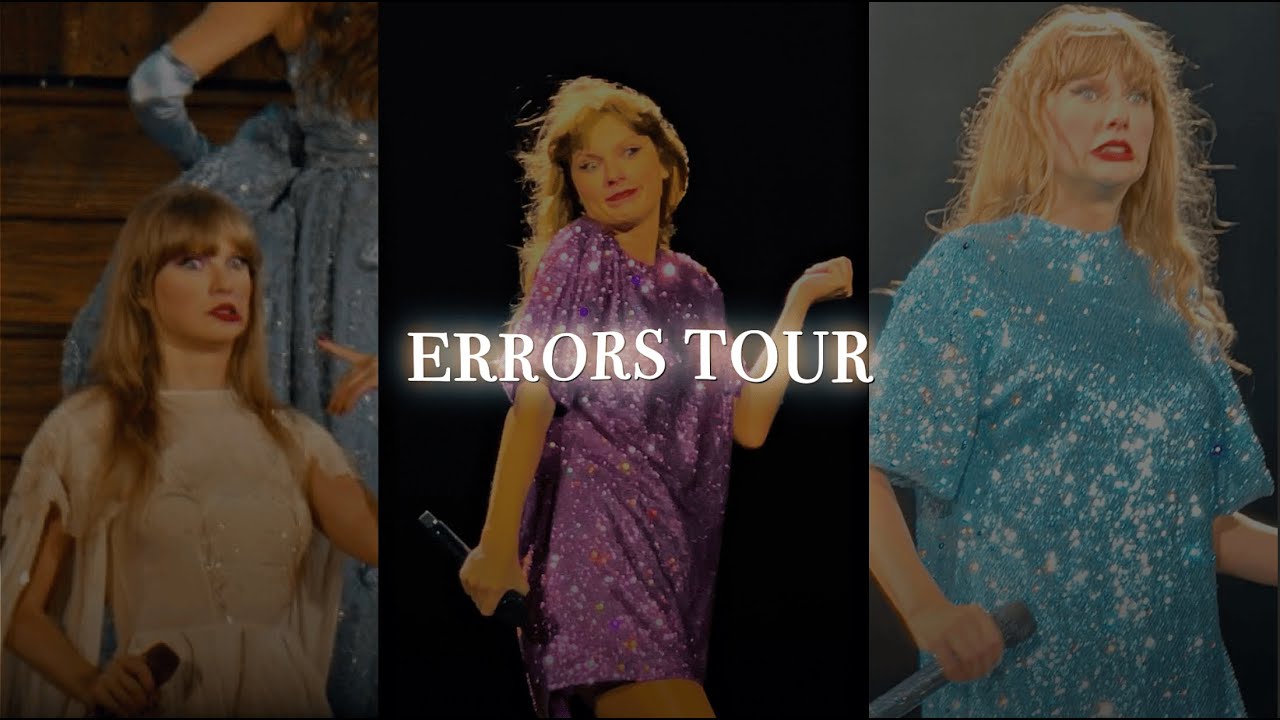 Errors Tour Clips! (when things go wrong at the eras tour) - YouTube
