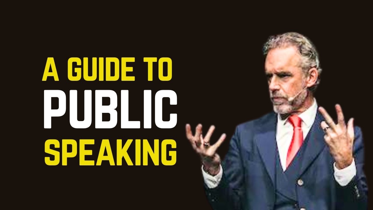 How To Talk To An Audience - Jordan Peterson | Public Speaking Tips ...