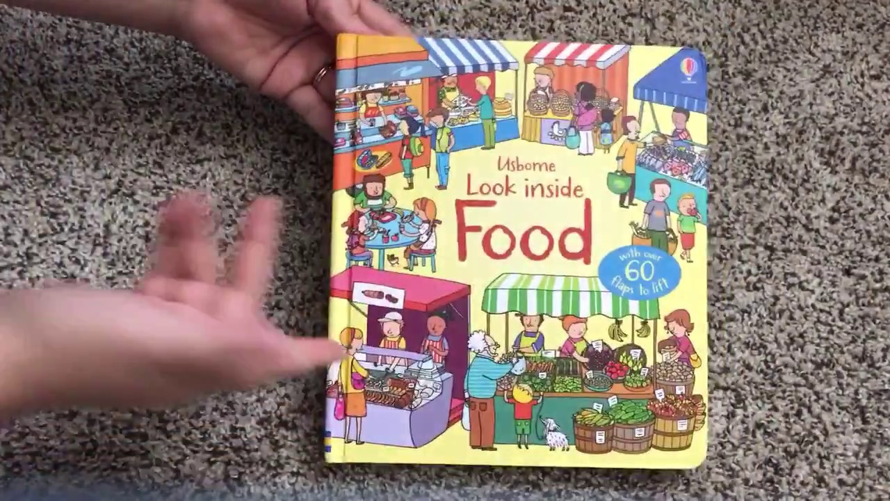 Look Inside Food 🍎 Usborne Books & More - YouTube