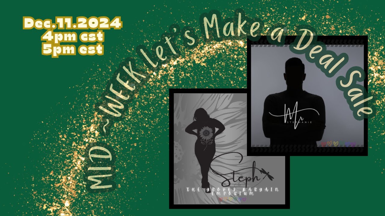 12.11.24 ~ 4pm CST / 5pm EST MID~WEEK "Let's Make a Deal" - YouTube