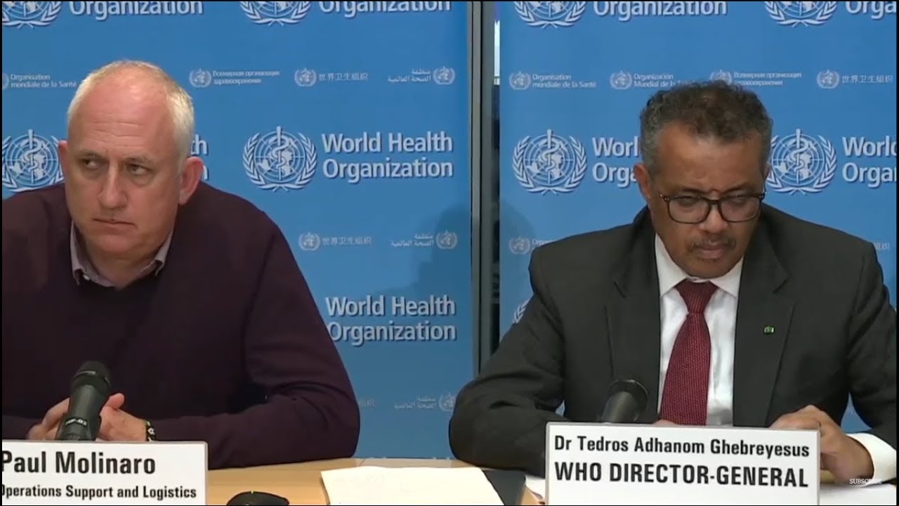 Coronavirus: World Health Organization Press Conference - YouTube