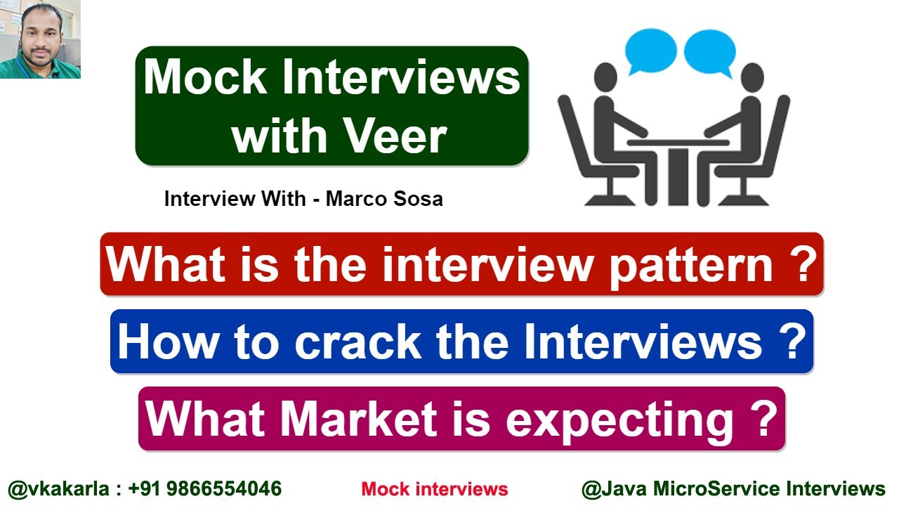 Mock interview with 10 years java experience candidate - YouTube