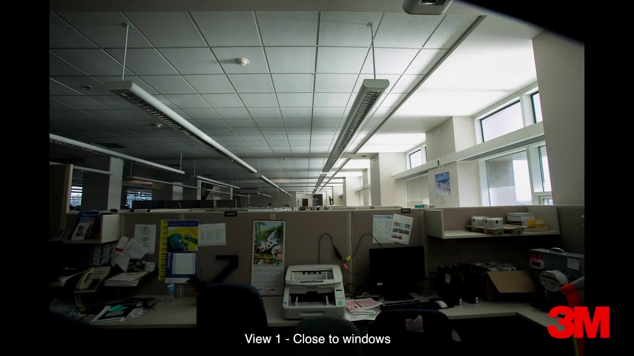 Time Lapse of 3M Daylight Redirecting Film - YouTube