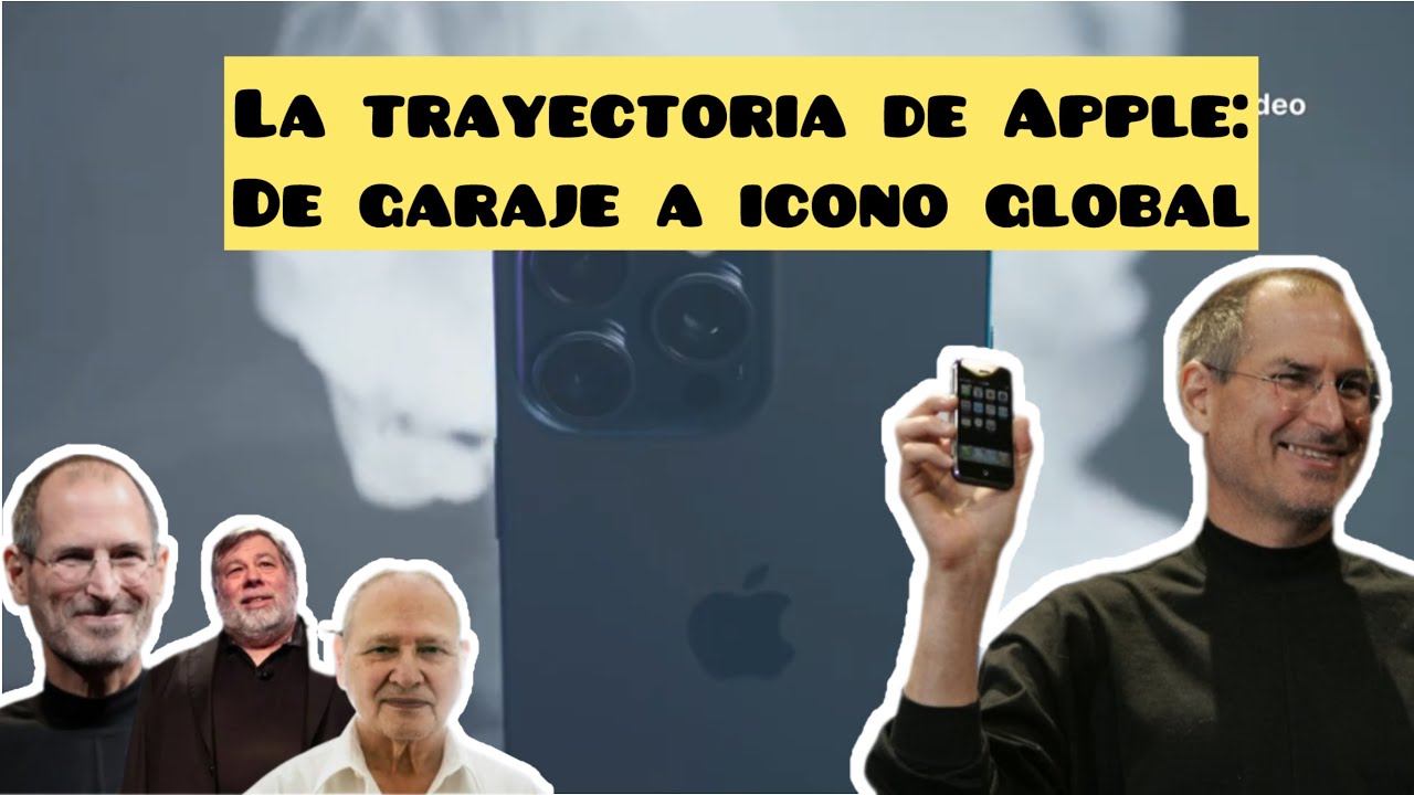 La trayectoria de Apple: De garaje a icono global - YouTube