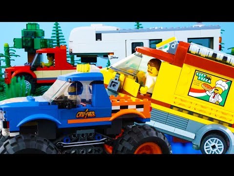 LEGO City Vehicles (COMPILATION 2) STOP MOTION LEGO Monster Truck, Car & More! | LEGO | Billy Bricks