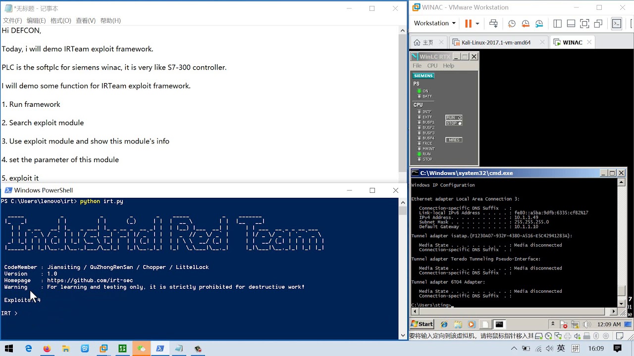Industrial Red Team Exploit Framework - YouTube