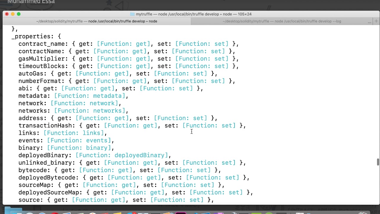 37 Ethereum Truffle framework , migration files & contract - YouTube