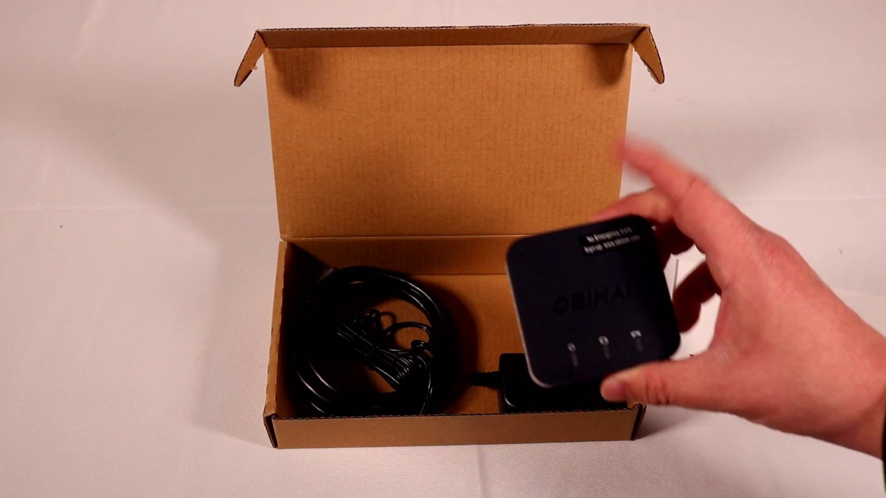 Review & Unboxing: OBi200 FREE Home Phone Calls - YouTube