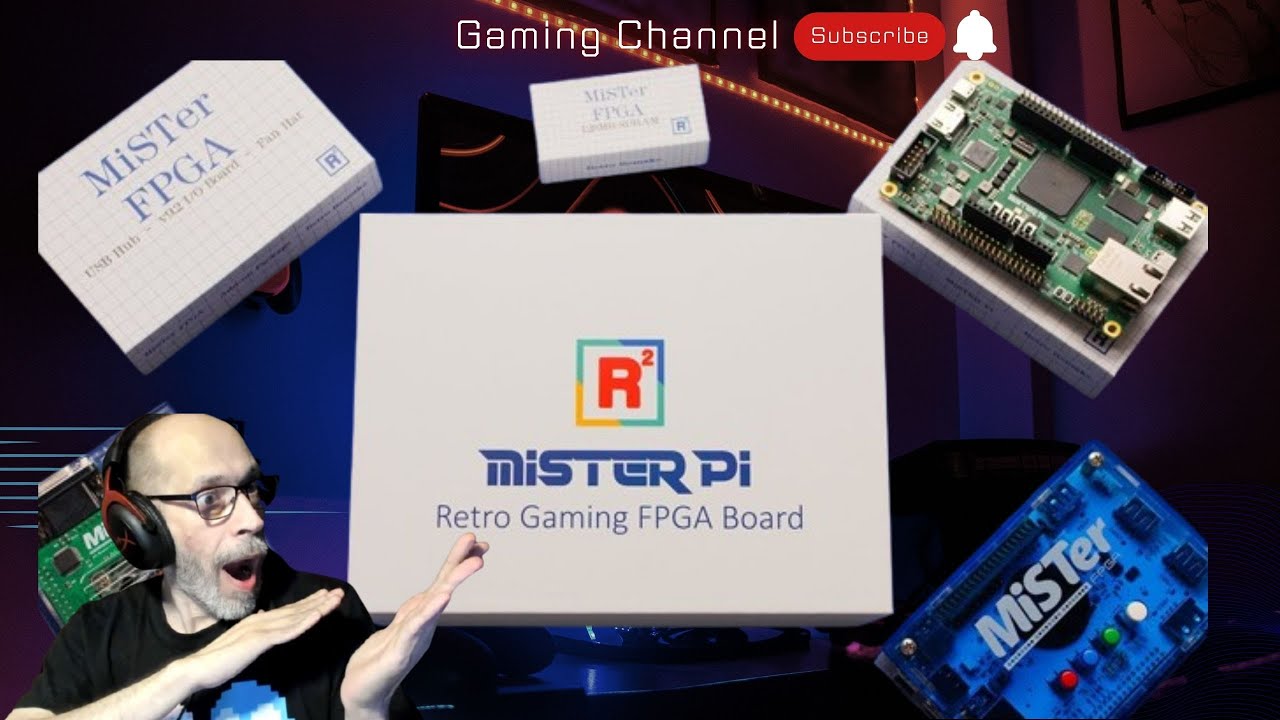 live mister pi fpga - YouTube