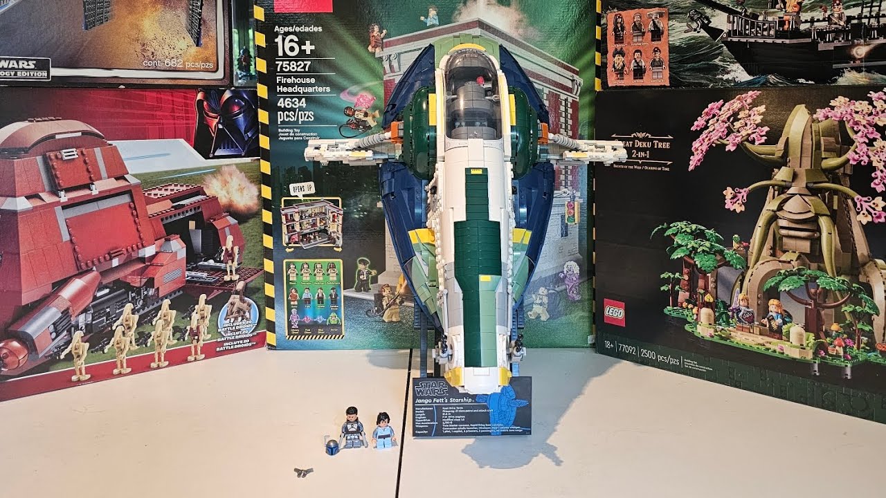 75409 UCS Jango Fett's Slave One Review - YouTube