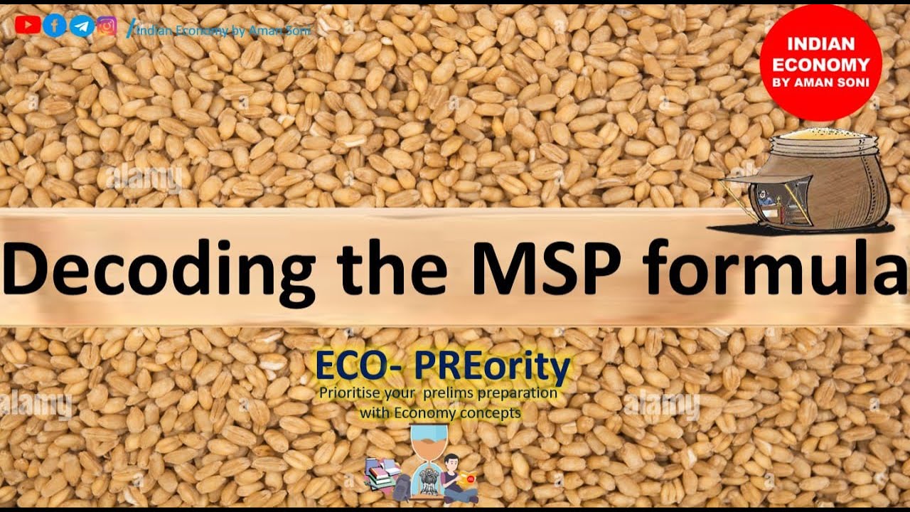 Decoding the MSP Formula | ECO - PREority | Indian Economy by Aman Soni ...