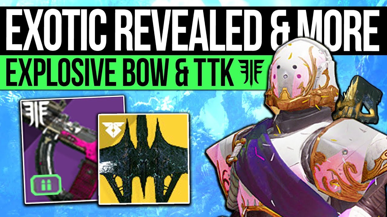 Destiny 2 News | THOUSAND WING EXOTIC & EXPLOSIVE BOW! New Quests, Time ...