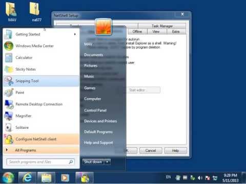 02 Installing NetShell on the client PCs - YouTube