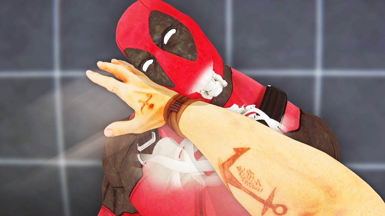 I Snapped Deadpool's Neck... (Bonelab Mods Multiplayer) - YouTube