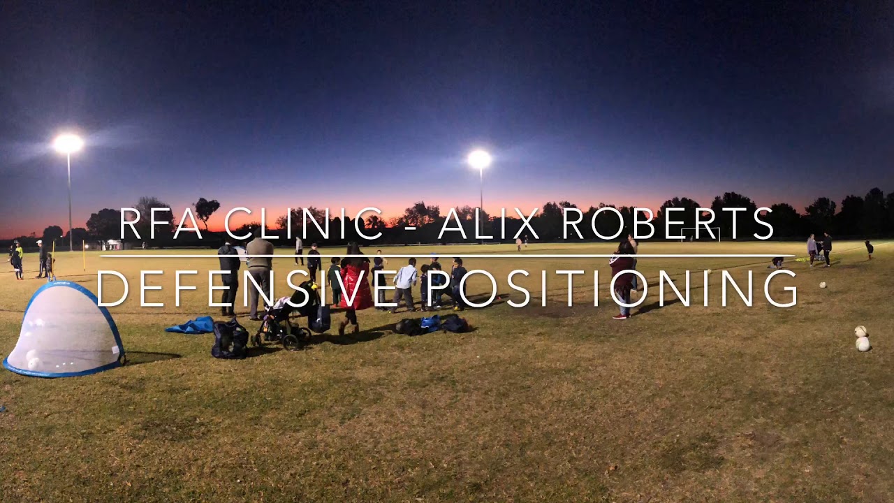 Roselea FC RFA Skills Clinic with Alix Roberts - YouTube