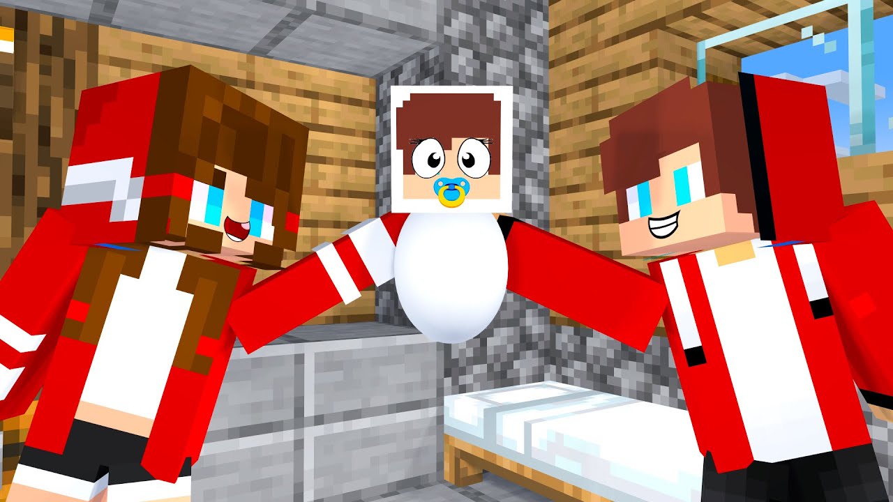Maizen : JJ Baby Brewing + JJ's Sister - Minecraft Animation (JJ and ...