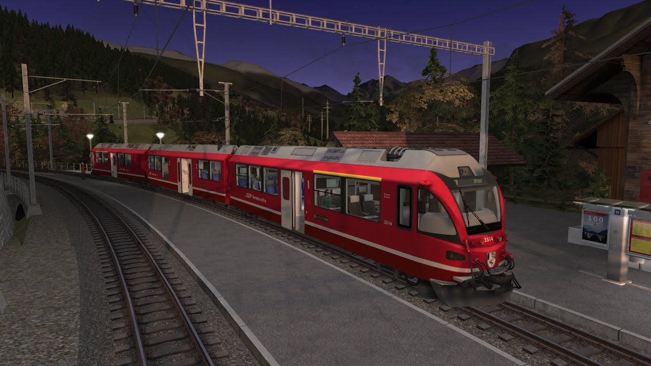 TS2022 Arosa Line: Chur to Arosa Timelapse - YouTube