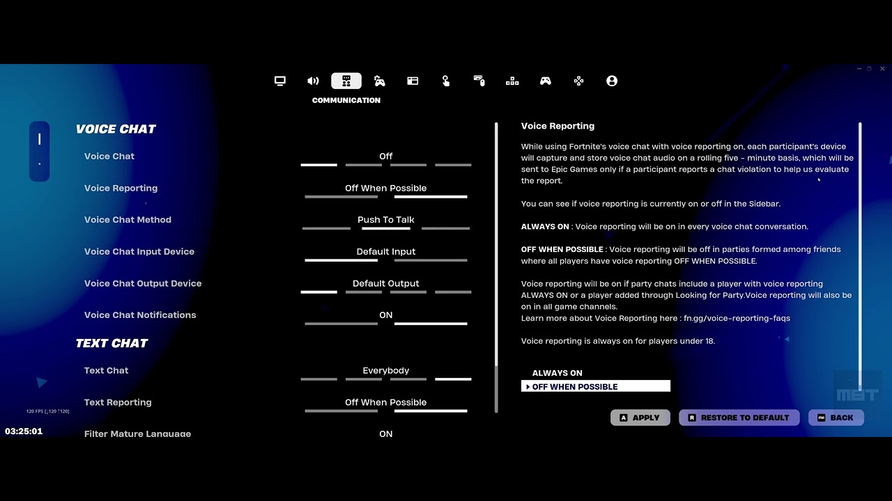 How YOU Can Turn ON/OFF Voice Chat in Fortnite? Solution/Tutorial - YouTube