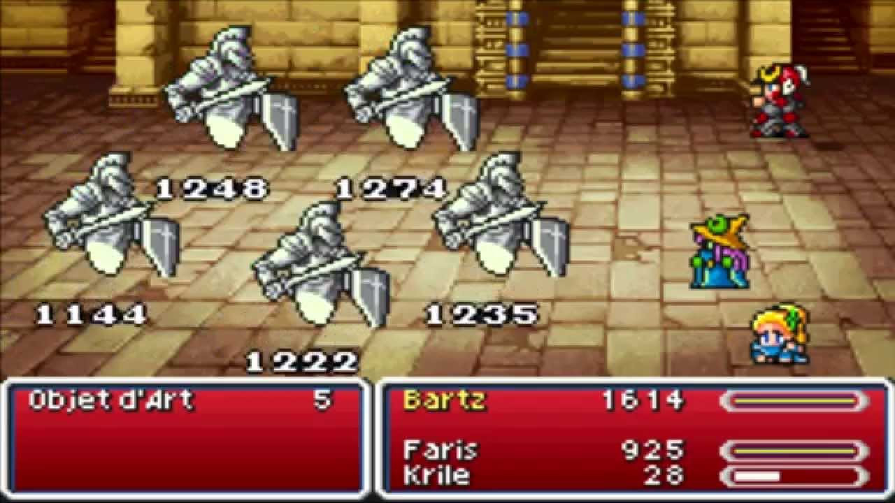 Final Fantasy 5 Advance (GBA) Part 46 Pyramid of Moore Part 2 - YouTube