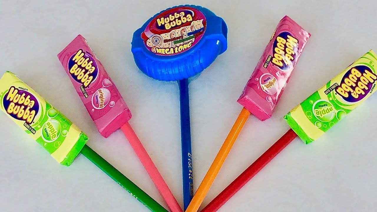 Pre School Learn Colors Yummy Hubba Bubba Lollipop - YouTube