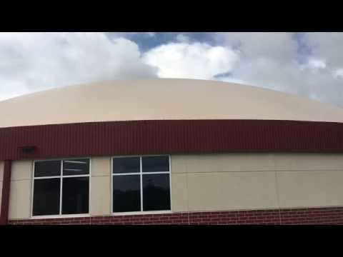 Domed schools open in Johnson Creek - YouTube