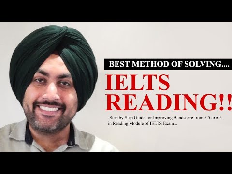 Best Method of Solving IELTS Reading!! |Step by Step Guide | From 5.5 ...