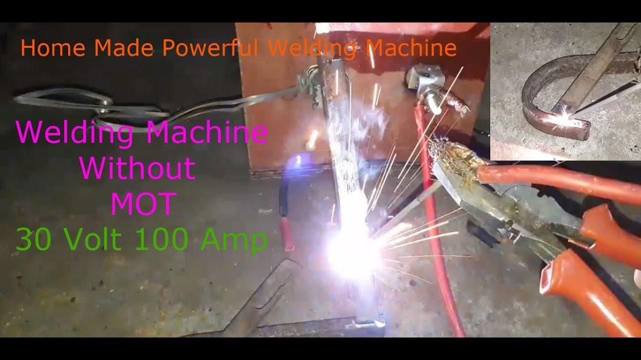 #EP-13 Home Made Welding Machine. - YouTube