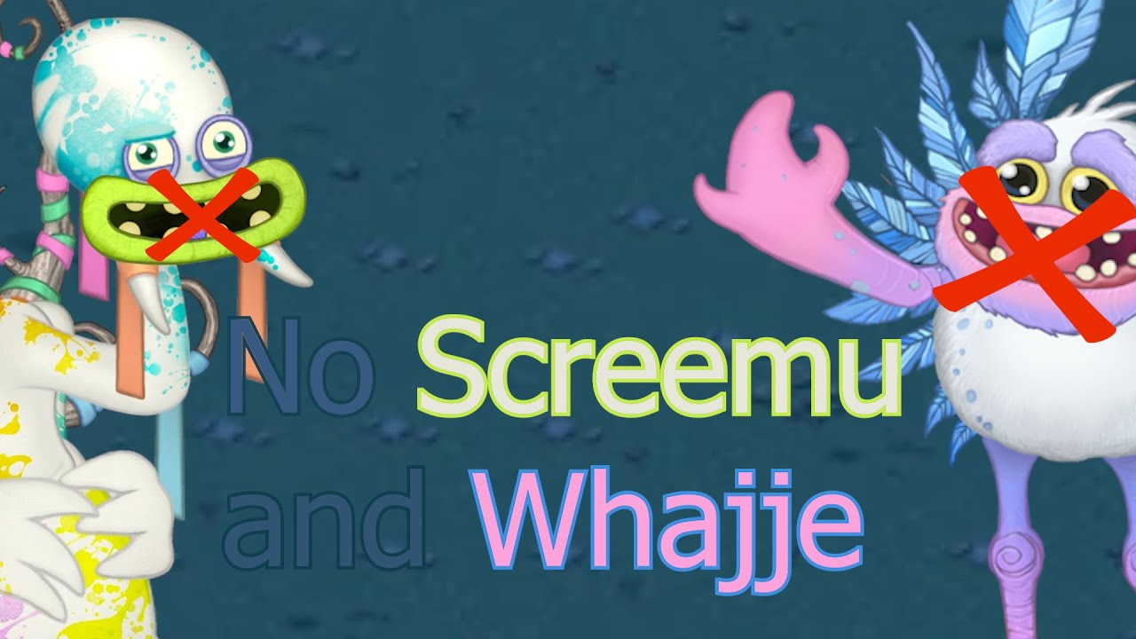 My Singing Monsters - Wublin Island - (No Screemu and Whajje) - YouTube