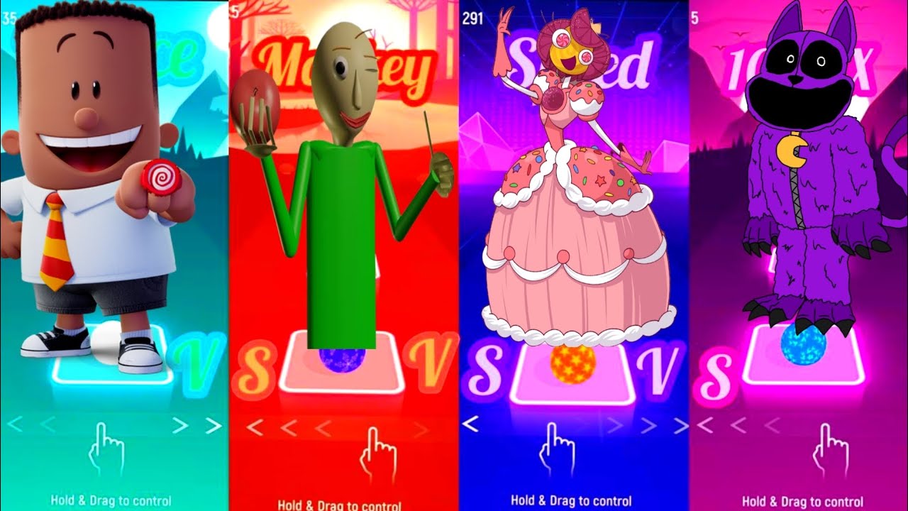 Captain_Underpants🆚Baldi_s_Basics🆚Princess_Loolilalu_🆚Smiling_Critters ...