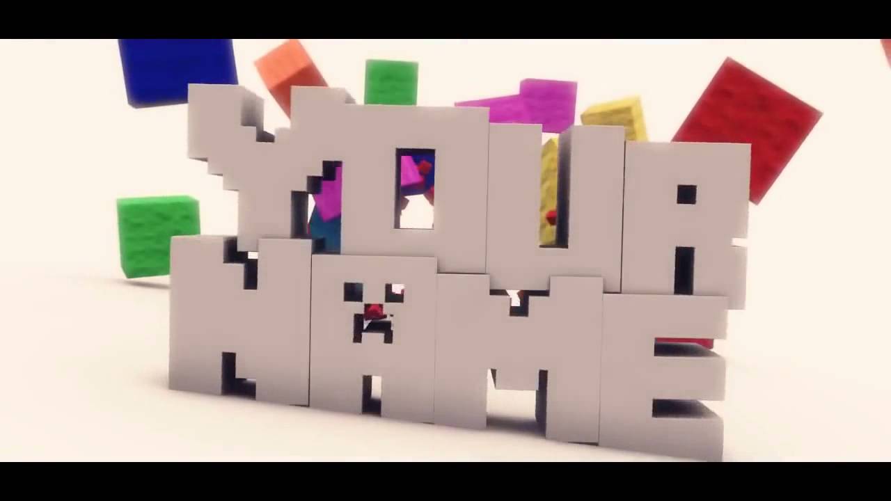 Minecraft Block Party Intro. FREE!! - YouTube