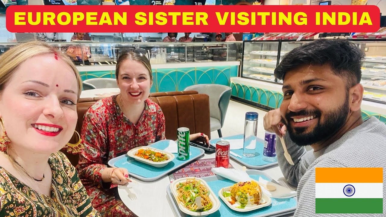 European Sisters in India🇮🇳 | Delhi Vlog | Indian-European Interracial ...
