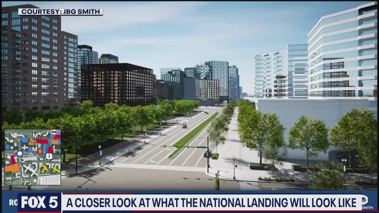 A closer look at what National Landing will look like | FOX 5 DC - YouTube