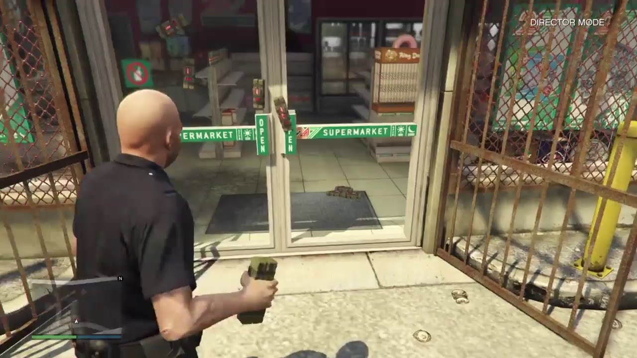 Playing as a police officer - YouTube