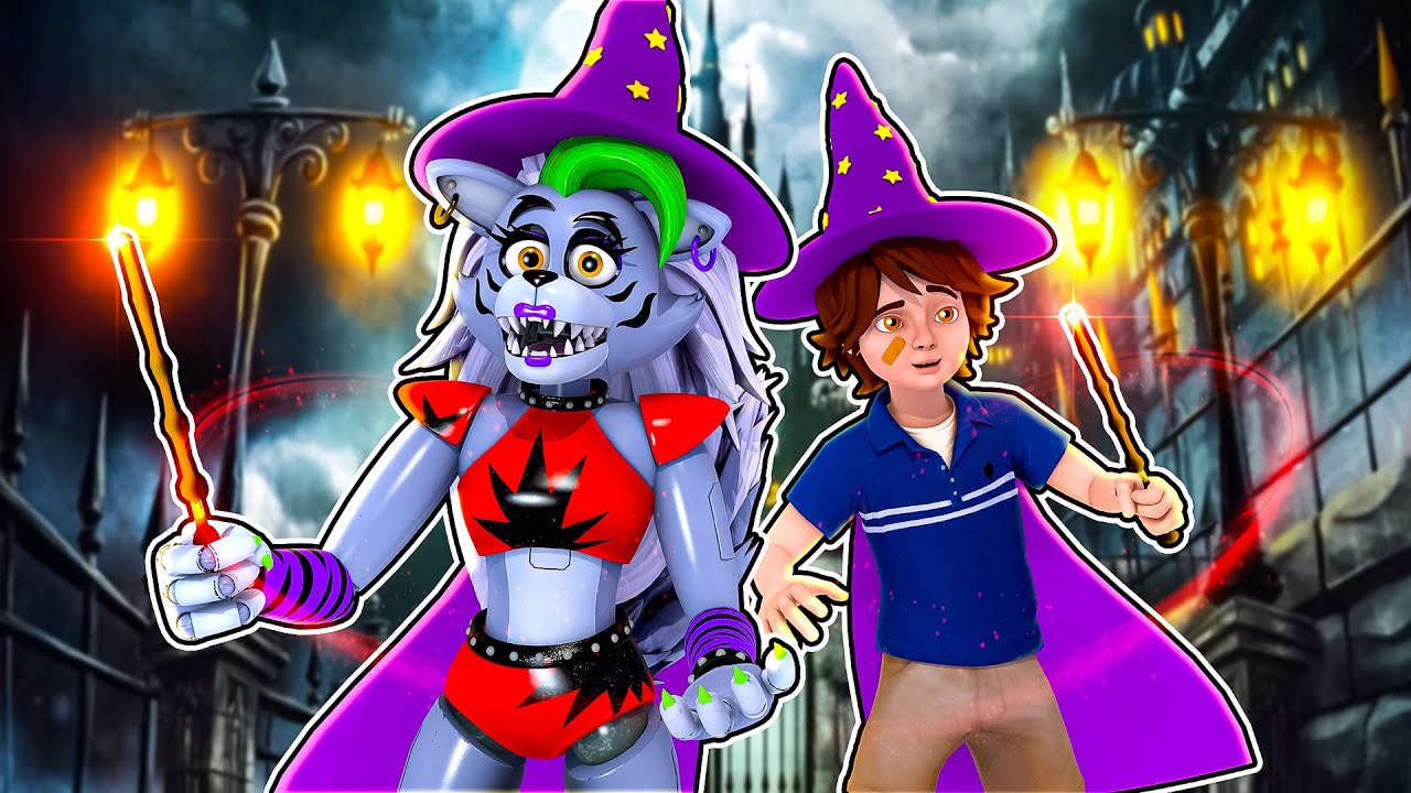 Gregory Go Back to MAGIC SCHOOL with Roxanne Wolf - YouTube