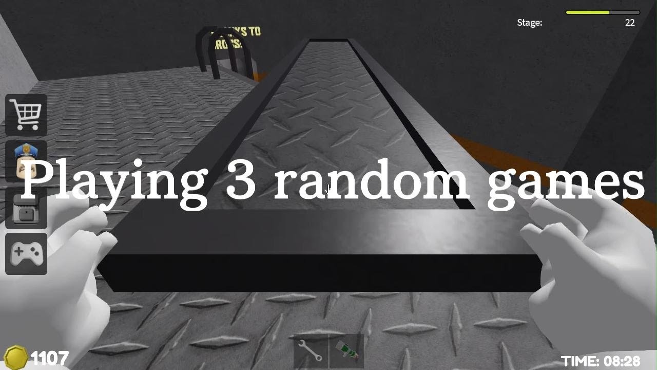 Playing 3 random games - YouTube