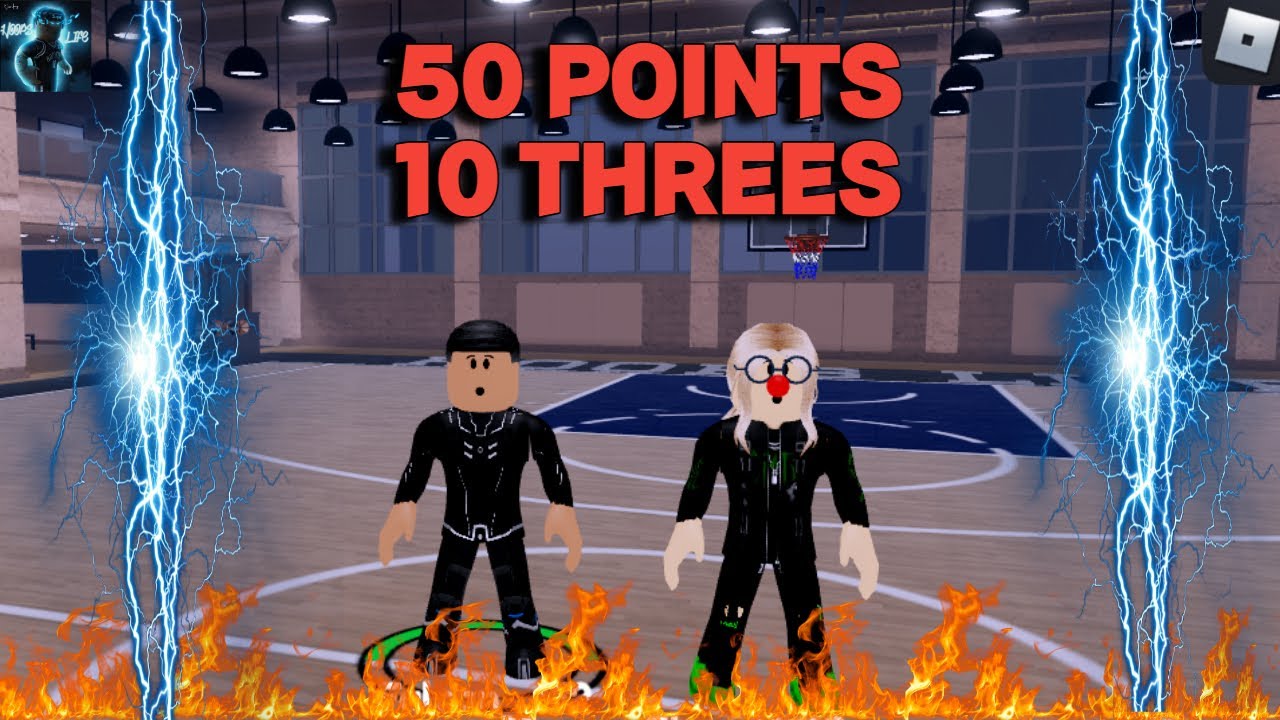 I SCORED 50 POINTS IN MY FIRST RISING STAR HOOPS LIFE GAME... (ROBLOX ...