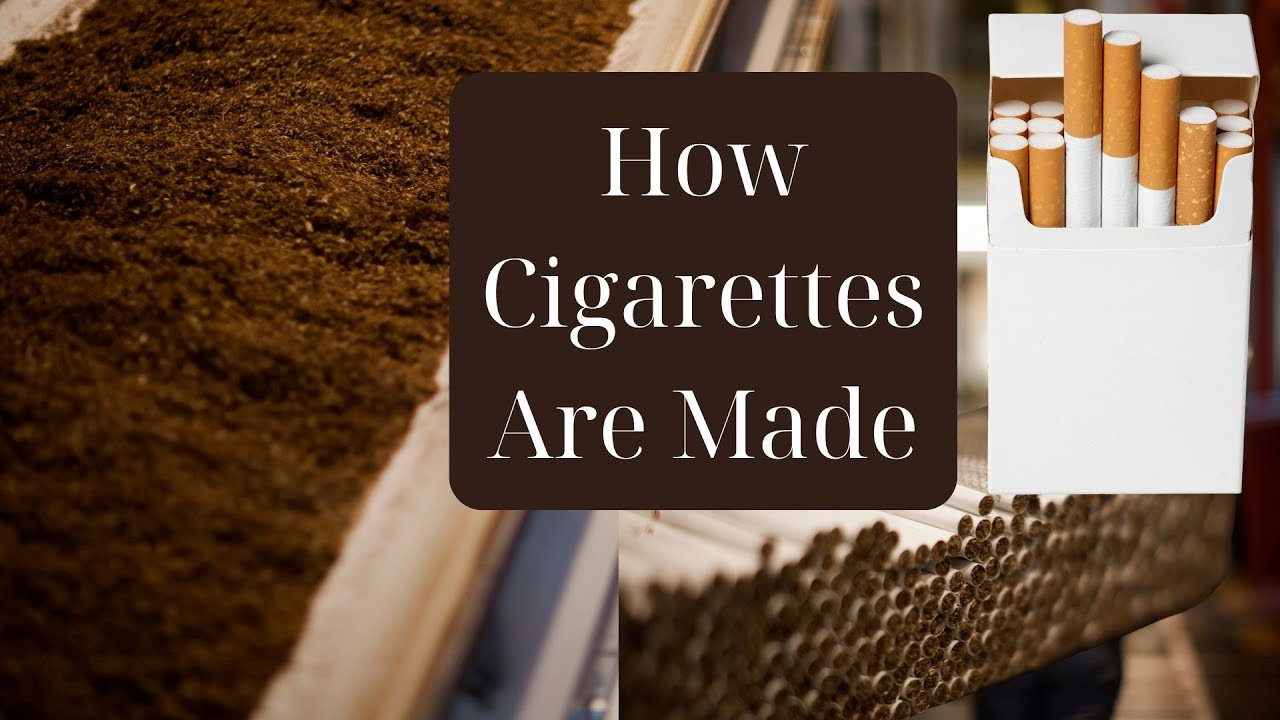How Cigarettes Are Made in a Factory - YouTube
