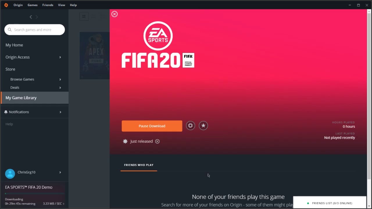 Fifa 20 Demo PC - YouTube