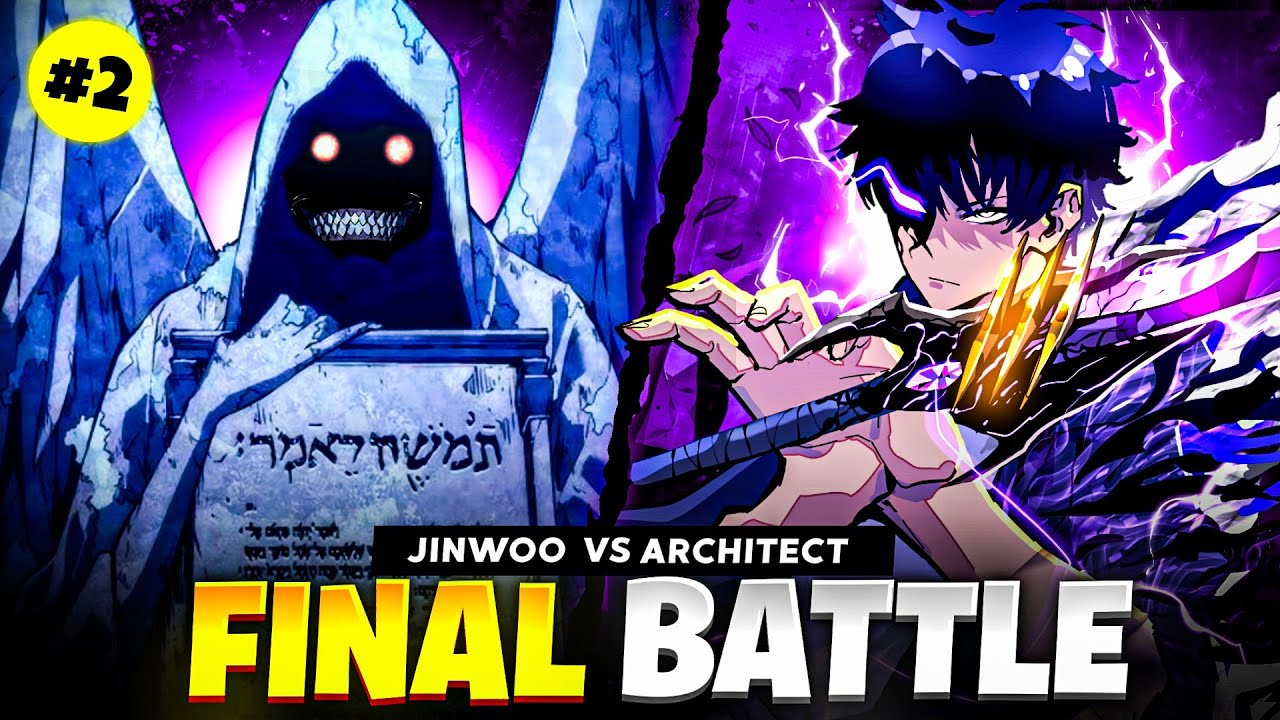 Sung Jinwoo vs The System Creator Architect 🔥| Solo Leveling ...