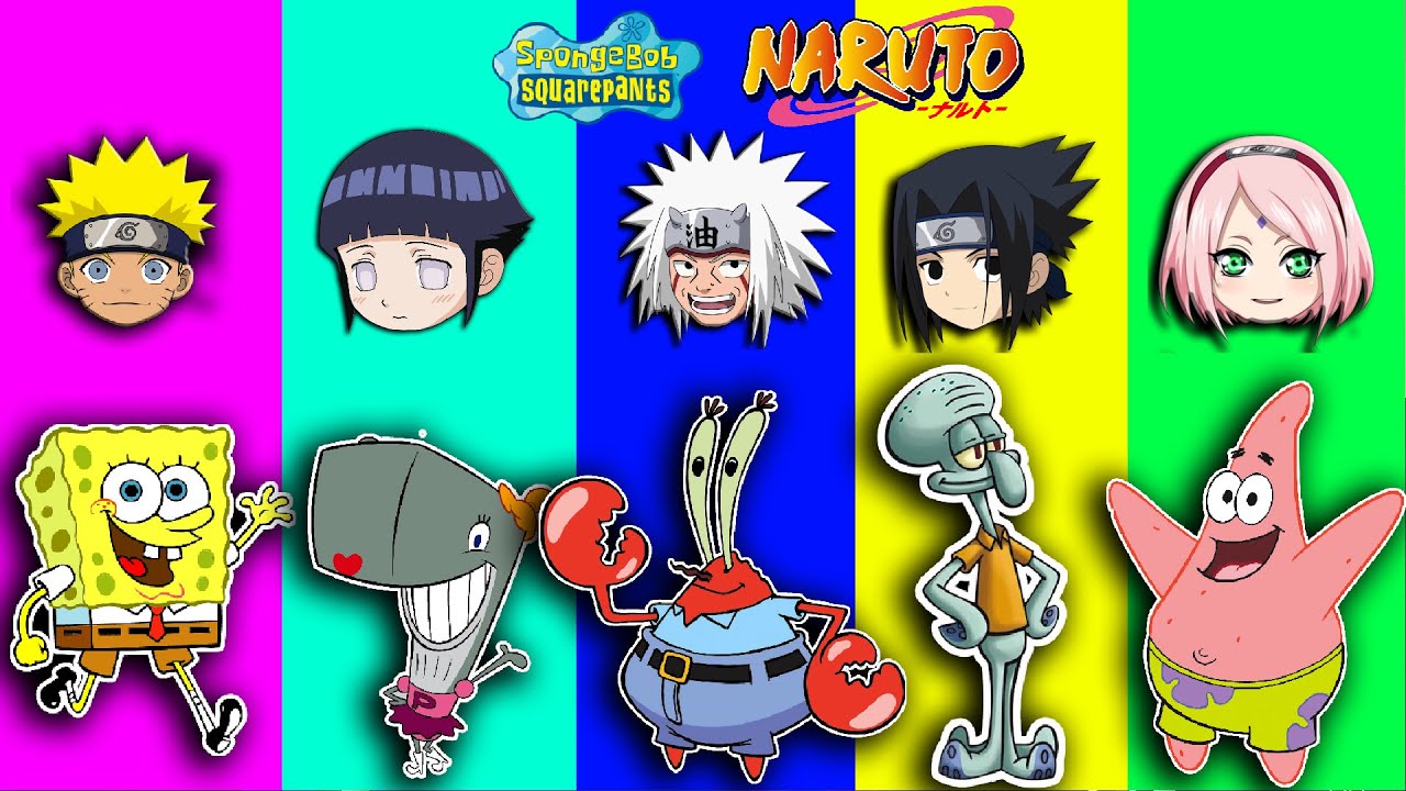 SERU !!! Spongebob pearl tuan krab squidward petrix berubah menjadi ...