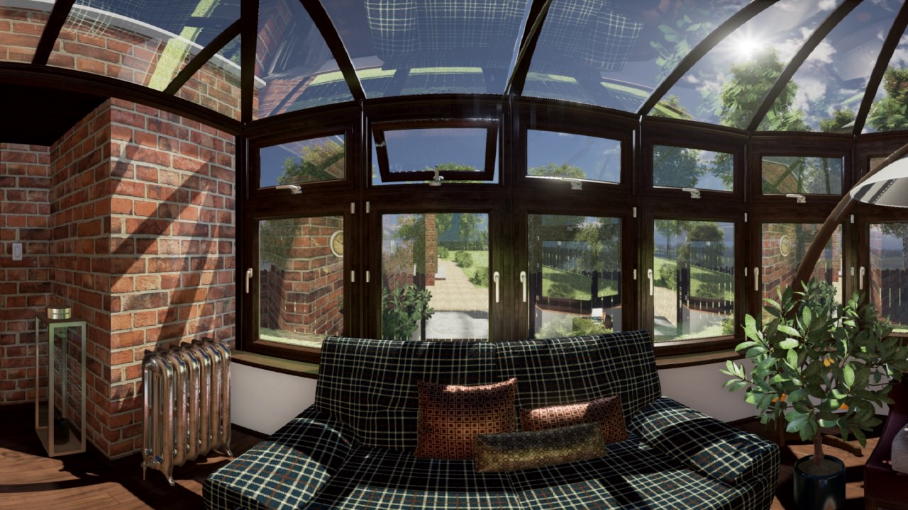 360 Conservatory Render Unreal - YouTube