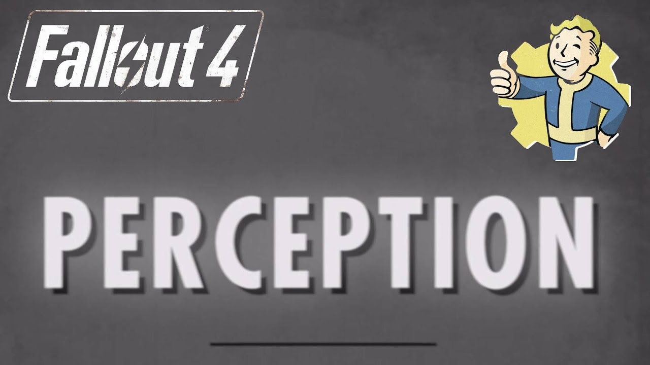 Vault-Tec S.P.E.C.I.A.L. PERCEPTION in FALLOUT next gen ps5 - YouTube