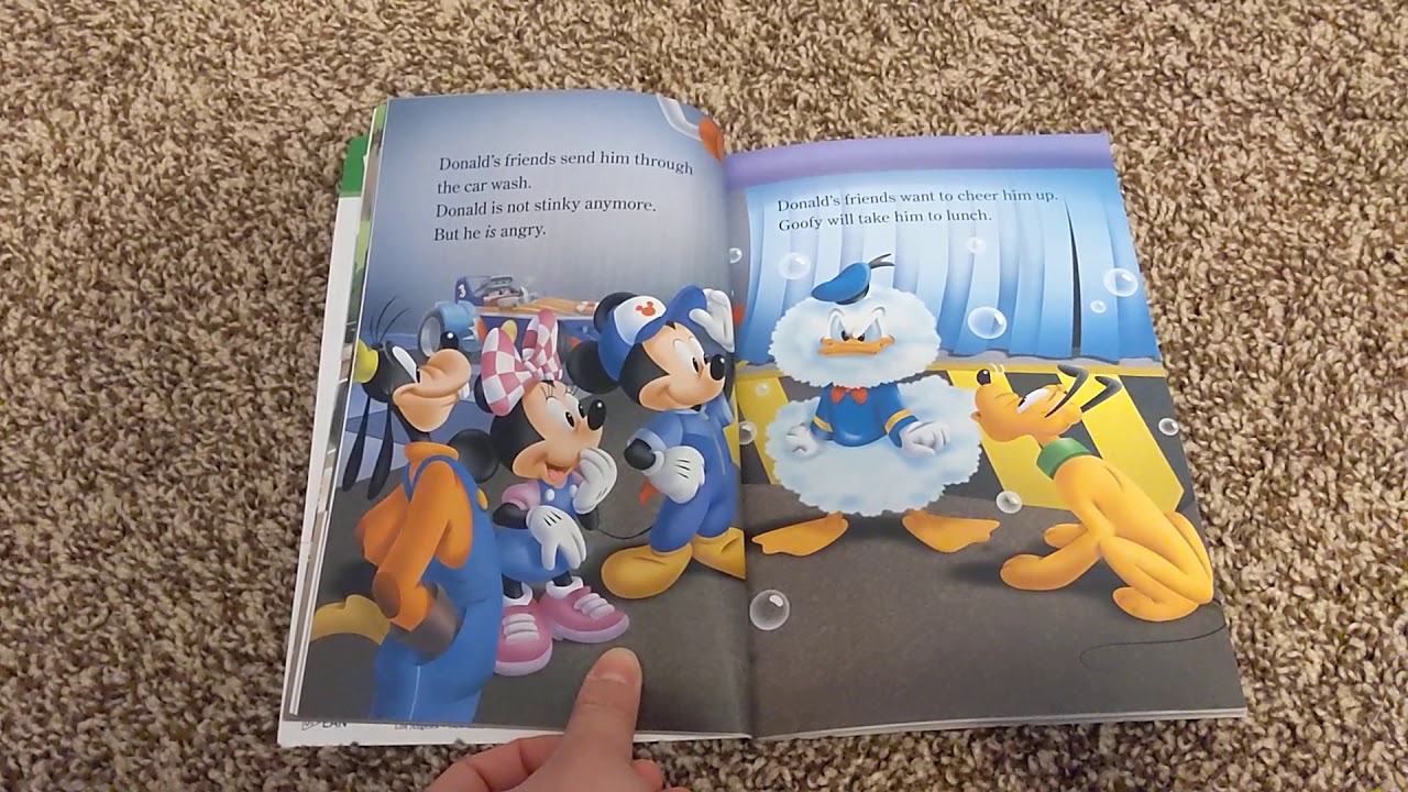 Read Aloud - Donald's Sticky Day - YouTube