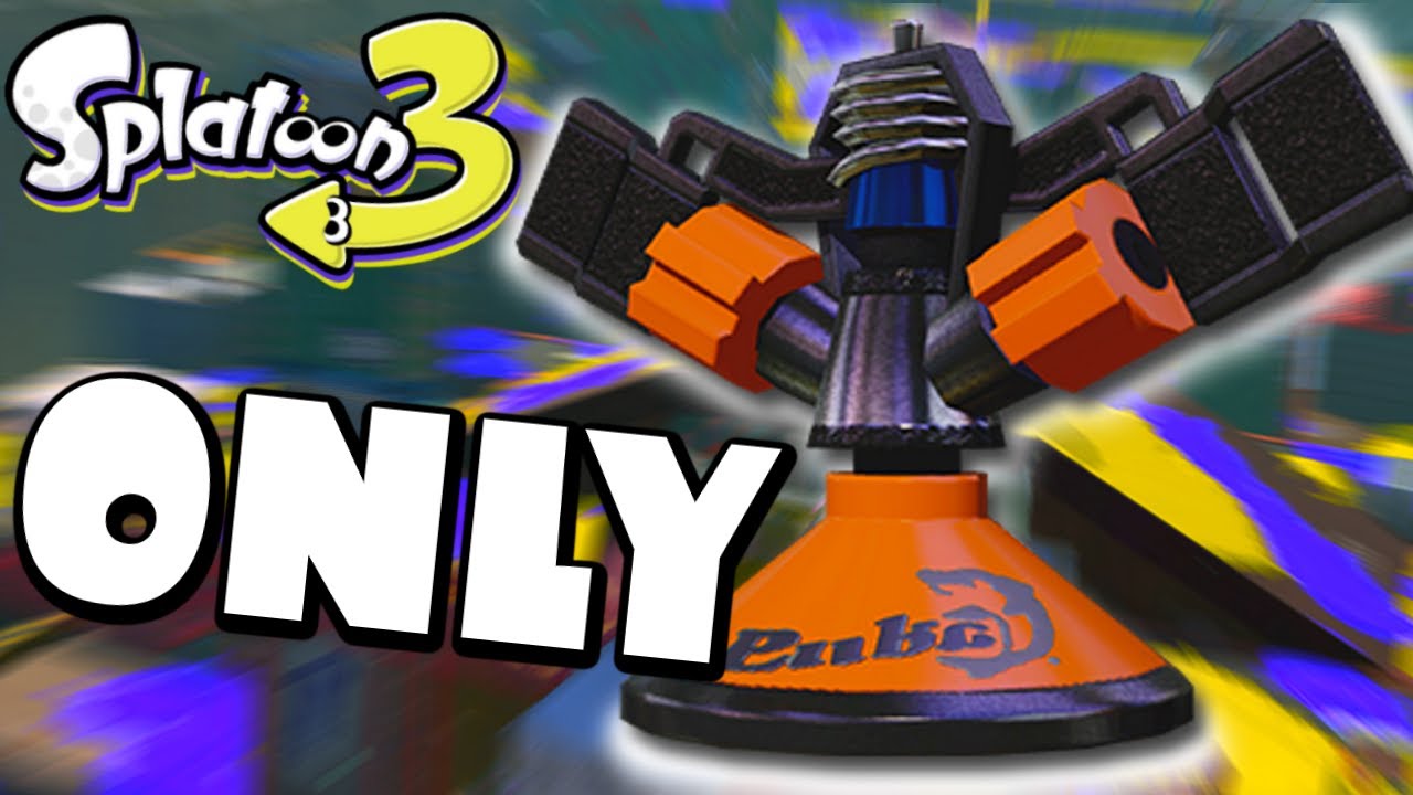 SPLATOON 3 SPRINKLER ONLY SPLAT ZONES - YouTube