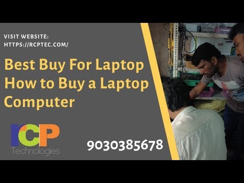 How to Buy a Laptop Computer | RCP Technologies - YouTube
